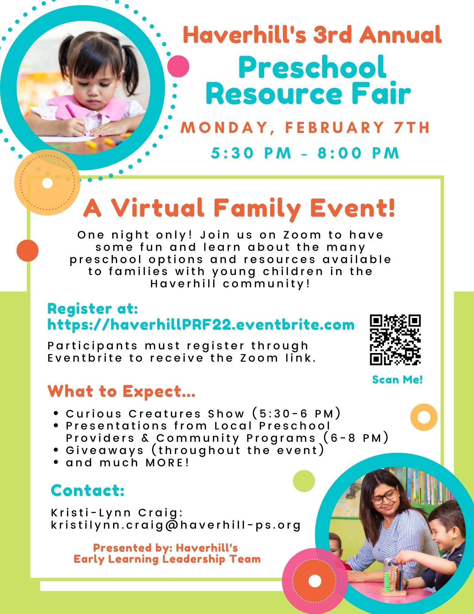 Haverhill Public School 3rd Annual Resource Fair - Moody Preschool ...
